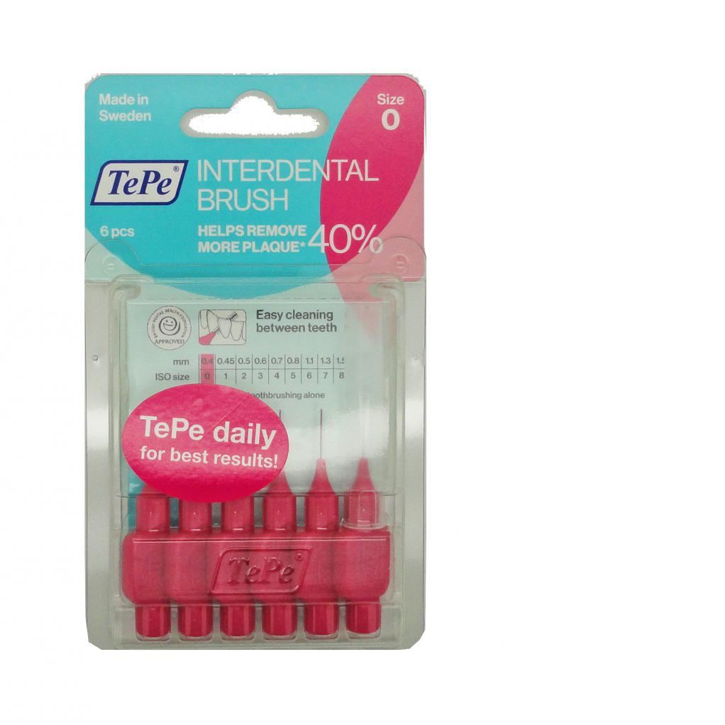 Tepe Interdental Brush Pink 0.4mm – Eldos